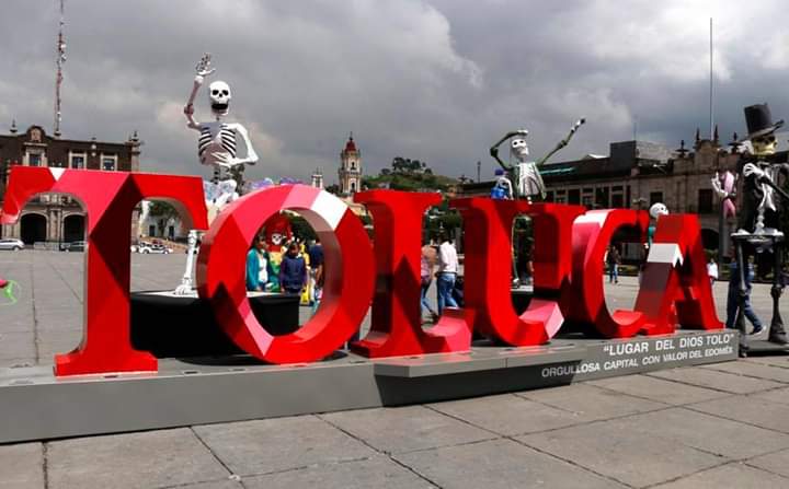 Embellecen la capital del Estado de México con develación de letras ...